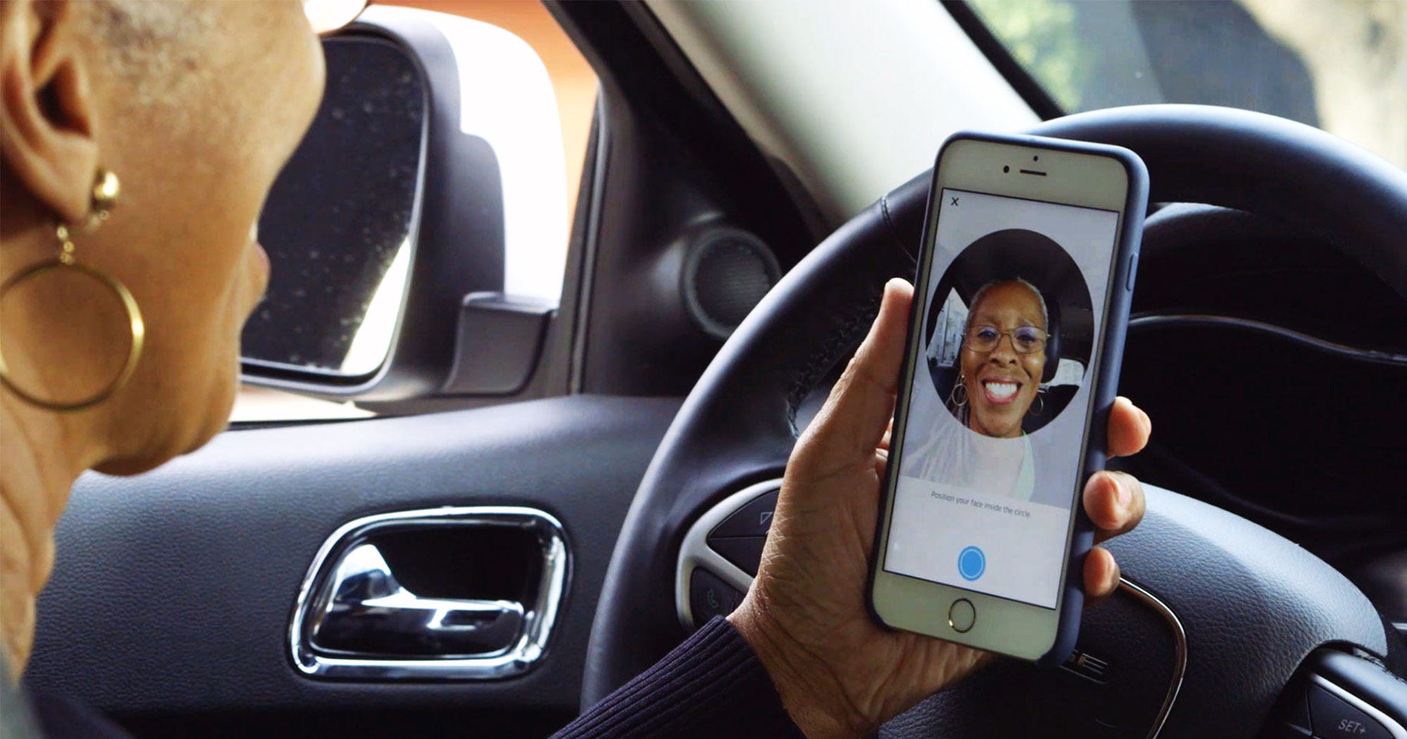Uber Drivers Safety Selfies