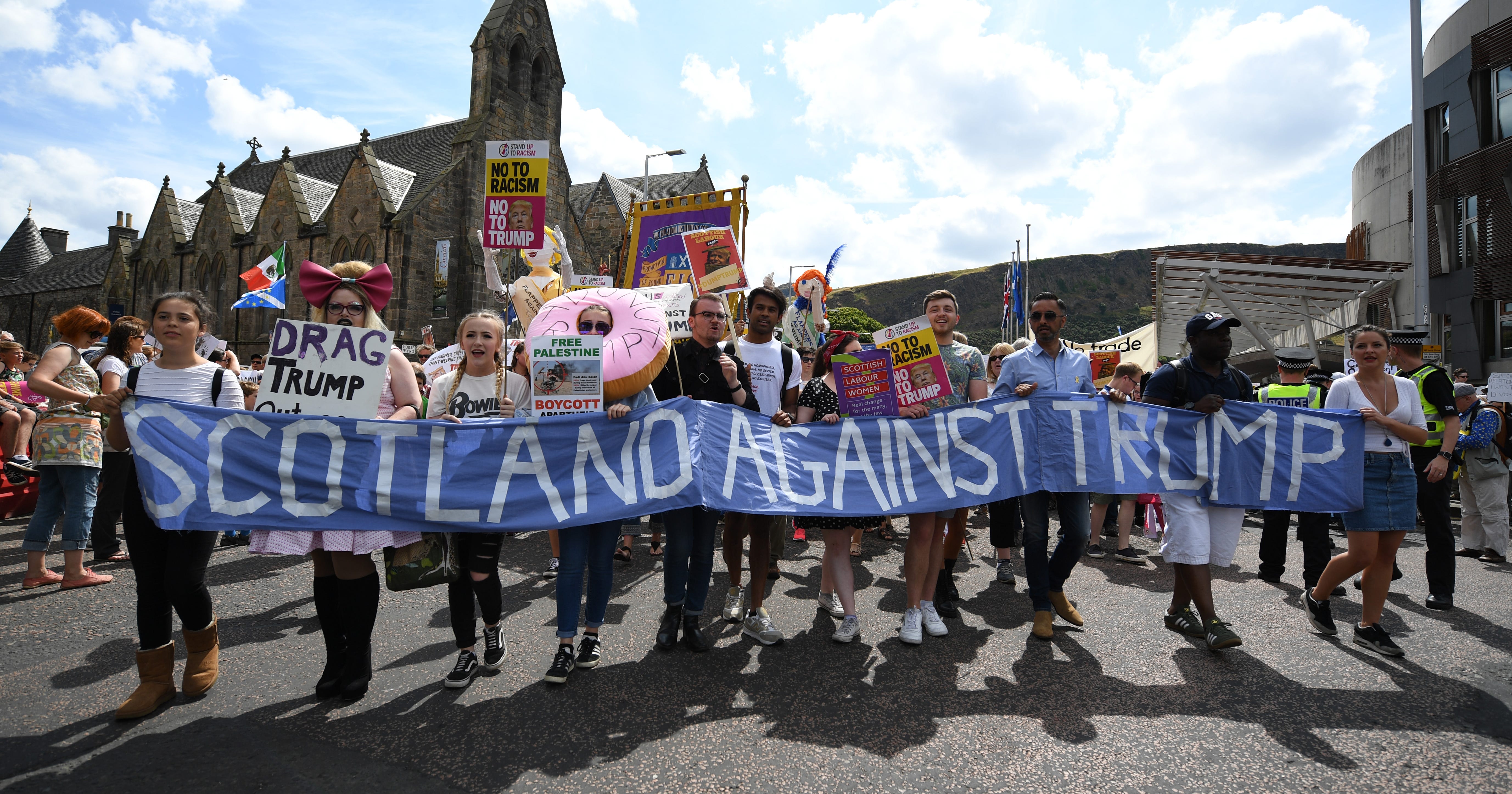 Donald Trump Scotland Visit Breaches Royal Protocol