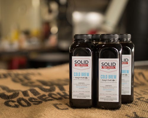 Solid Coffee Roasters + Cold Brew Subscriptions
