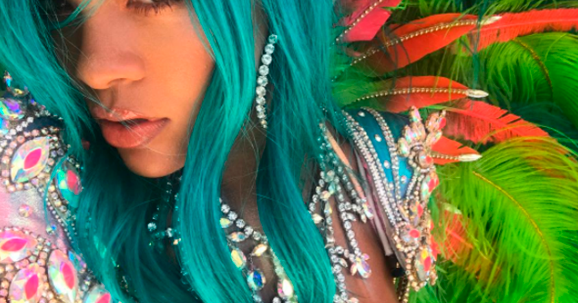 Rihanna Crop Over Kadooment Day Beauty Makeup Costumes