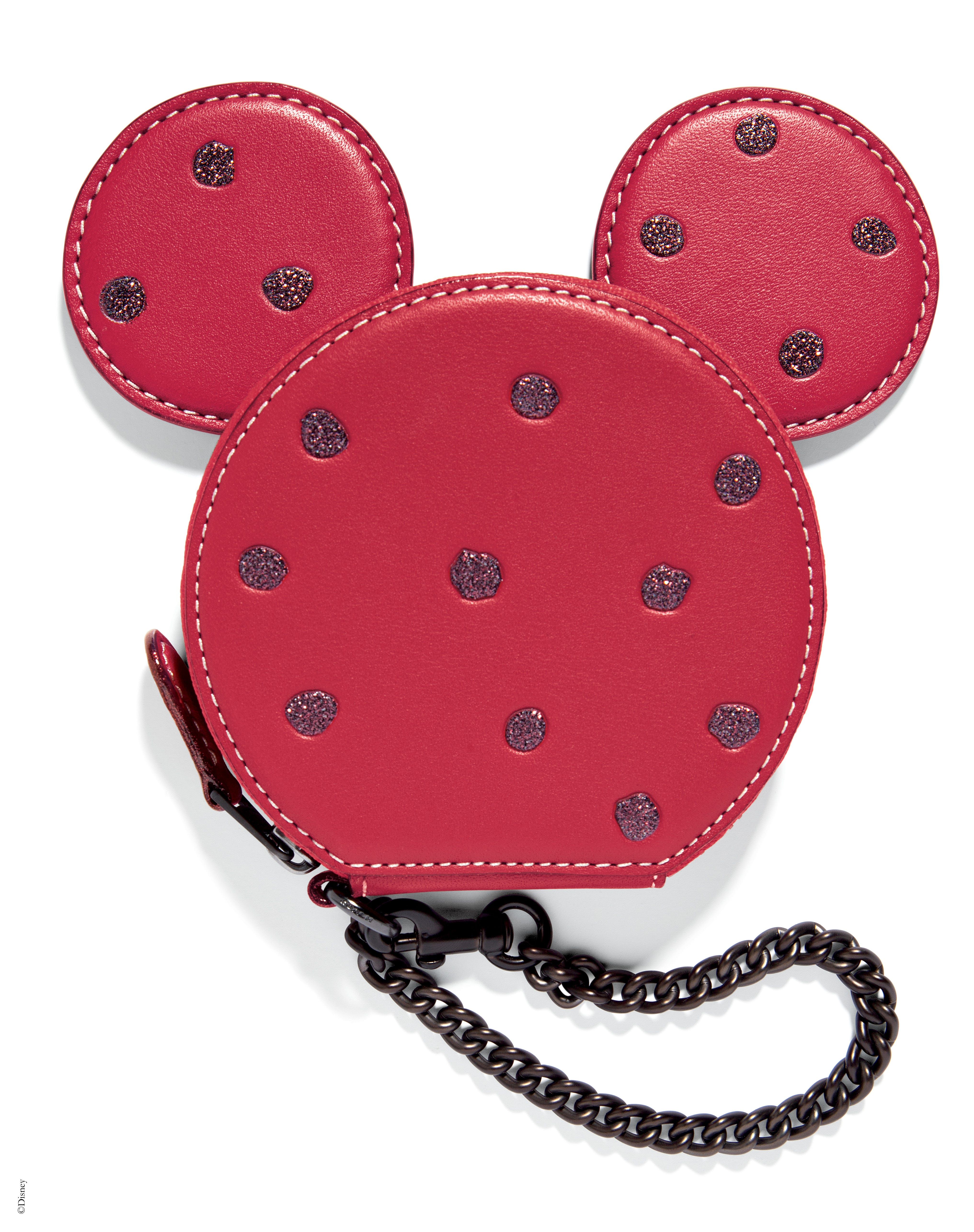 Disney x Coach + Minnie Mouse Coin Case