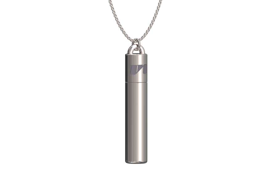 Unbound + Silver Lube Vial Necklace