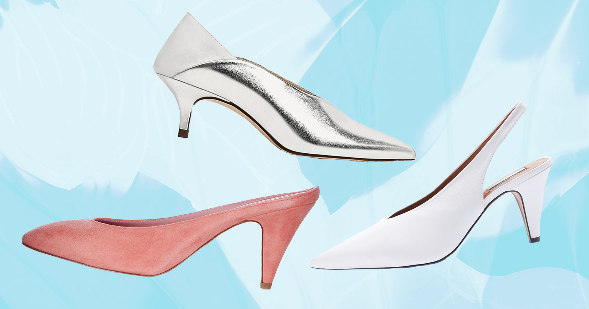 Kitten Heels Street Style Trend Cute Mules Slingbacks