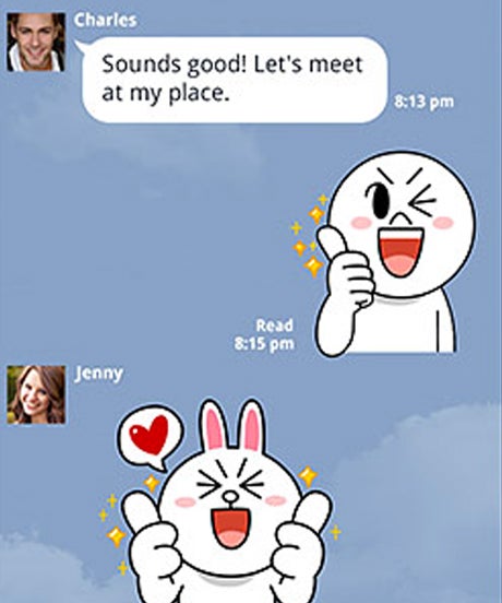Line Smartphone Messaging App