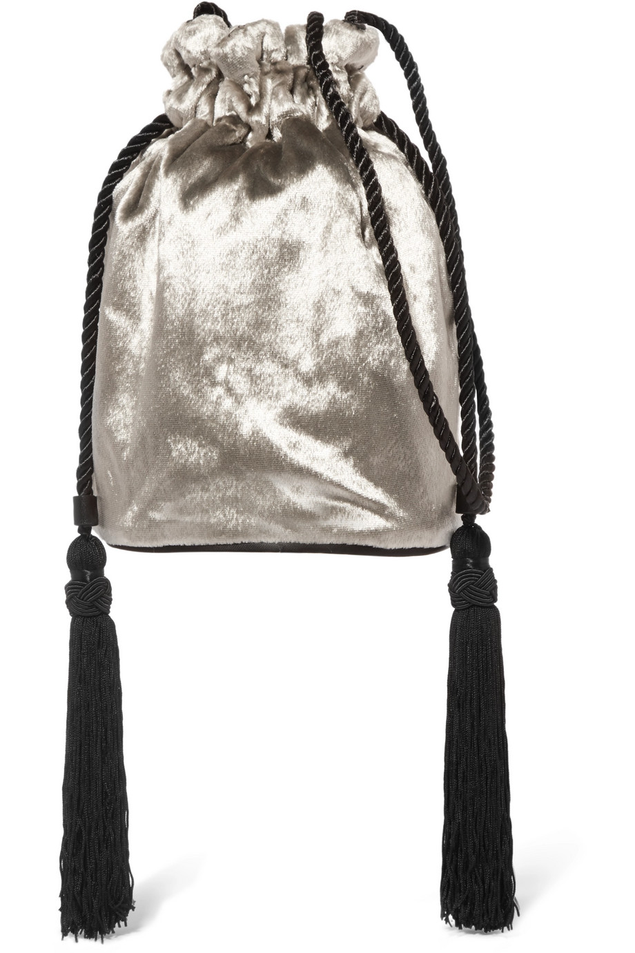Tula + Tula Velvet Shoulder Bag