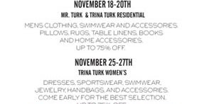 Trina Turk Holiday Sample Sale - Trina Turk Clothing For Men And Women