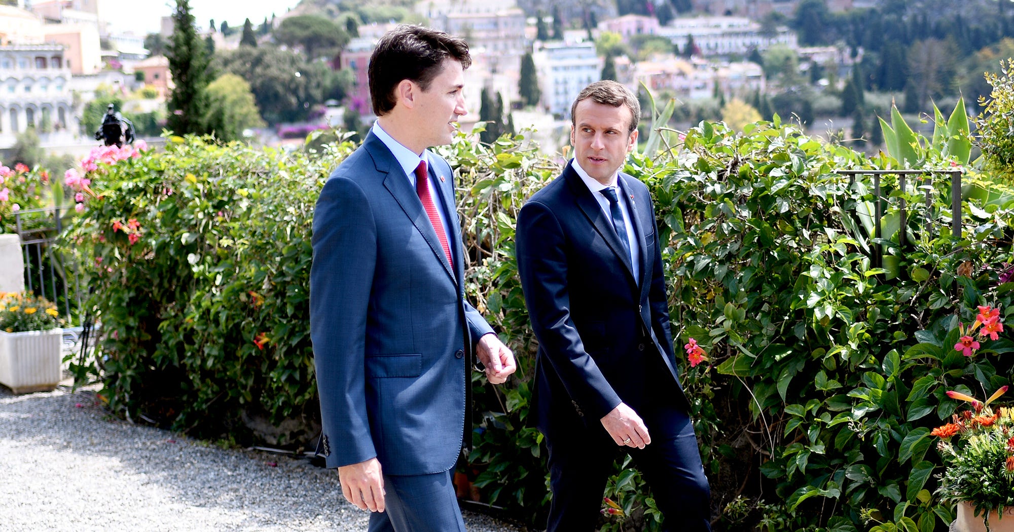 Macron Replaces Obama In Justin Trudeau Bromance