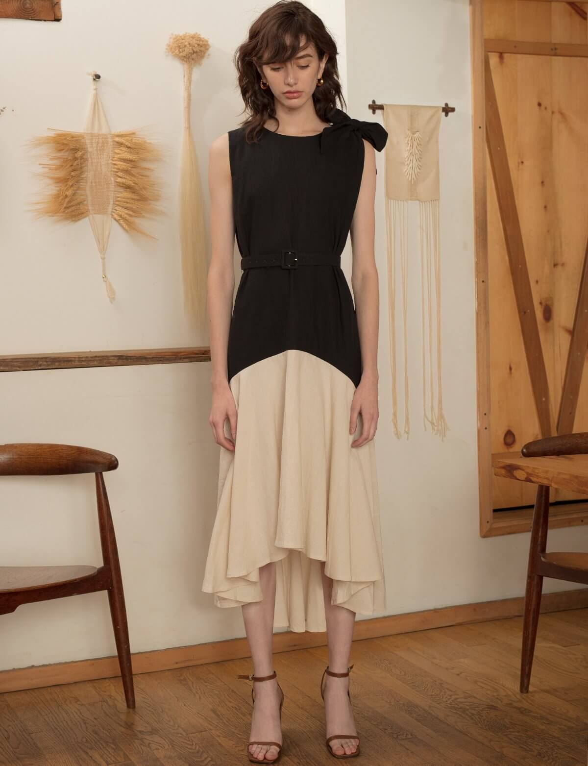 Pixie Market + Colette Belted Dress