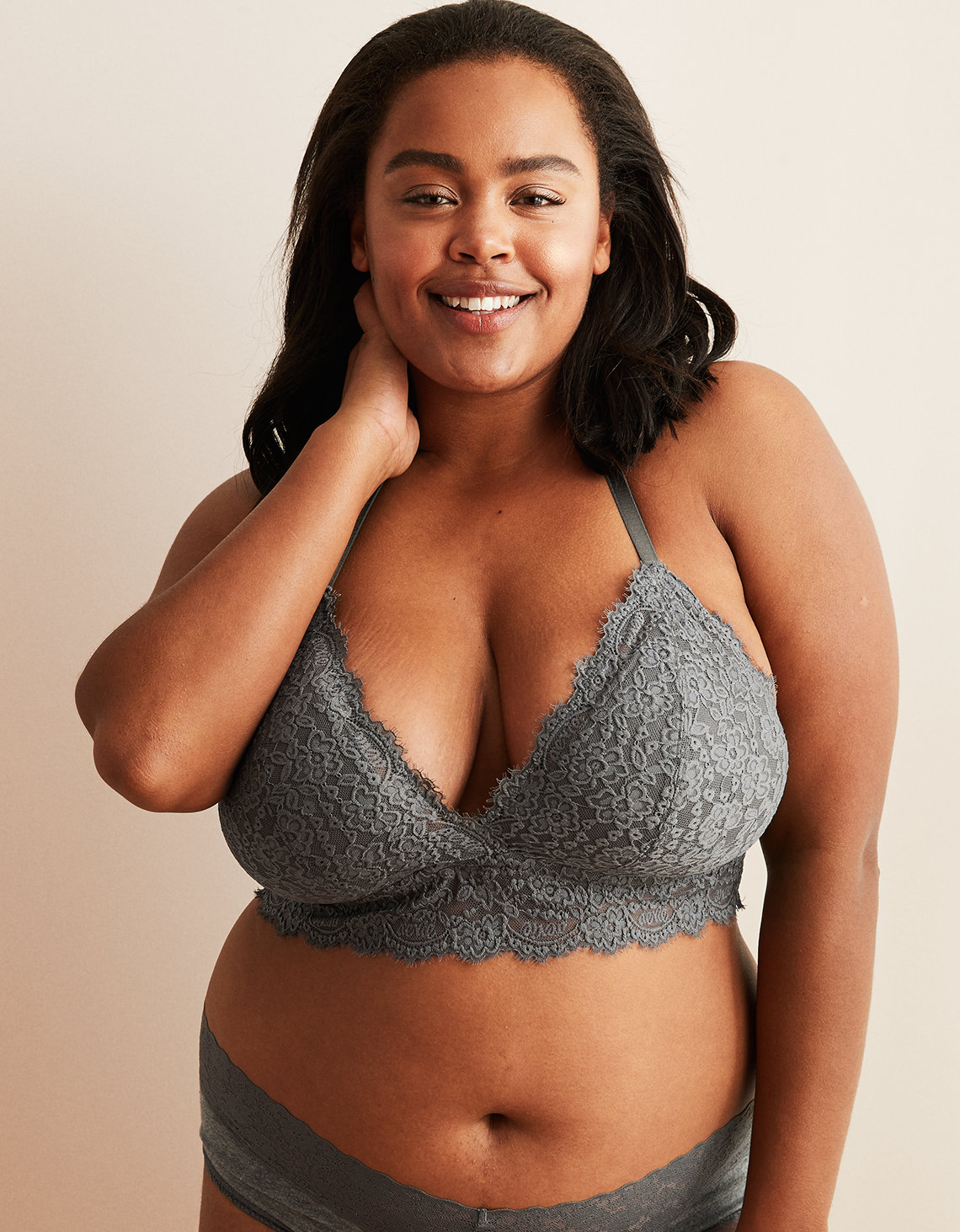 Aerie Romantic Lace Padded Bralette