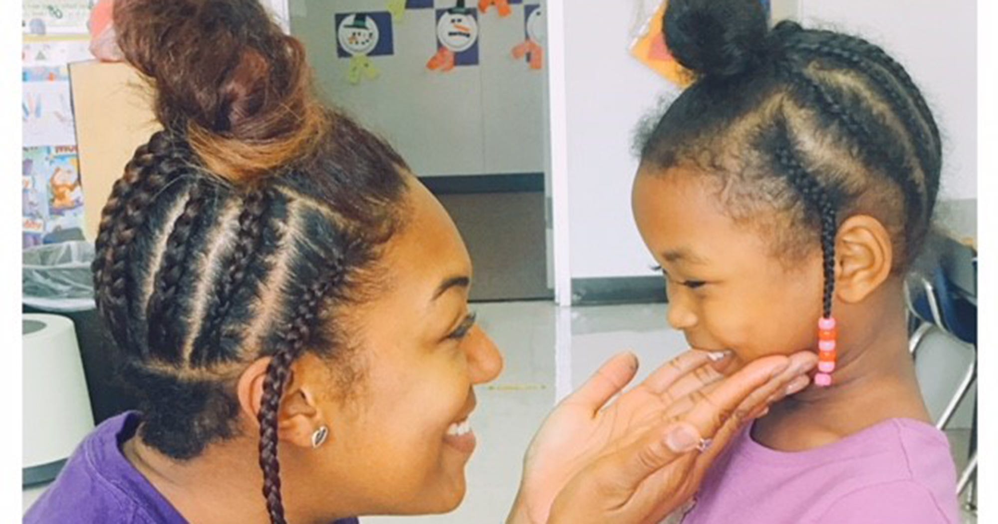 A Teacher Copied Her Student Braid Hairstyle