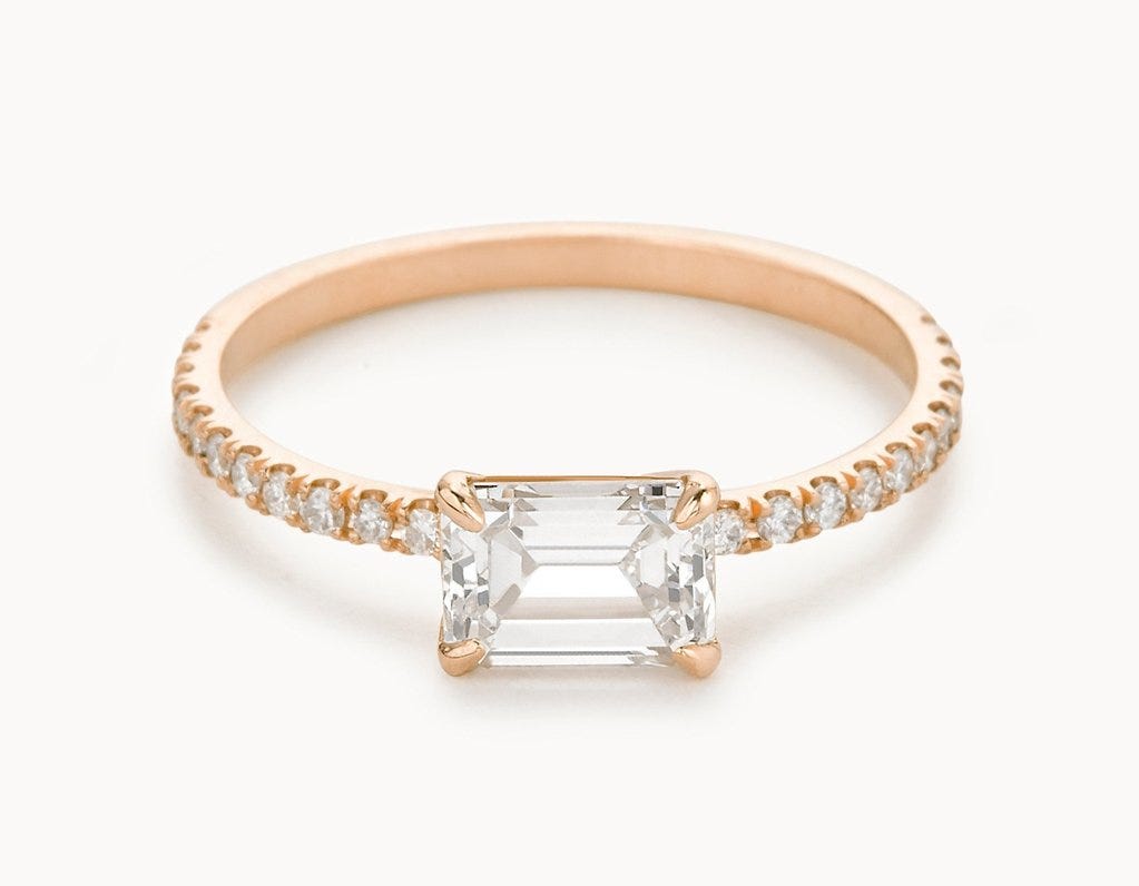 Vrai & Oro + The Emerald Pavé