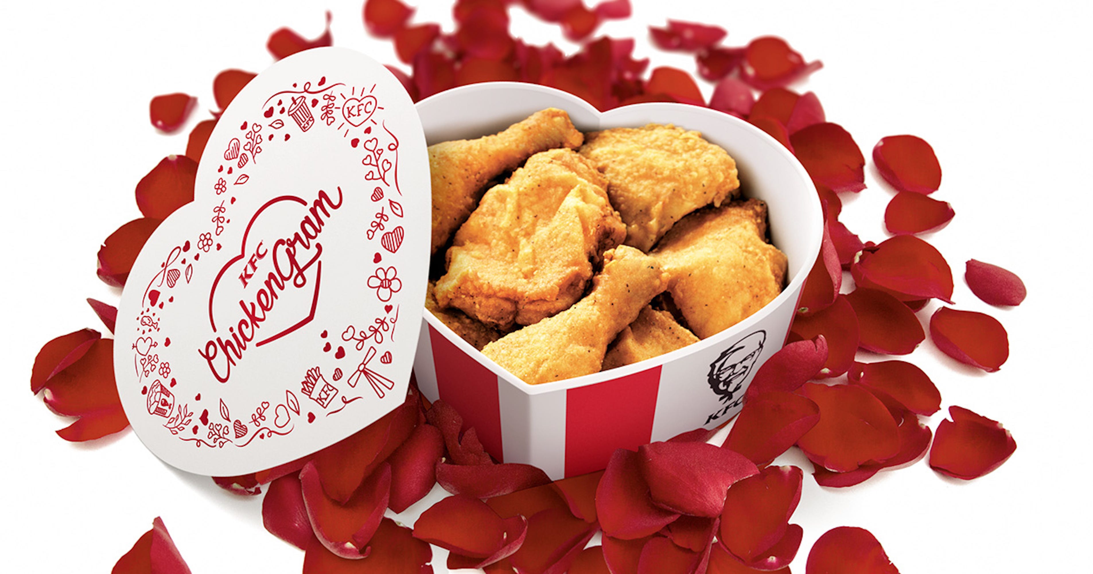 KFC Valentines Day Heart Bucket Contest