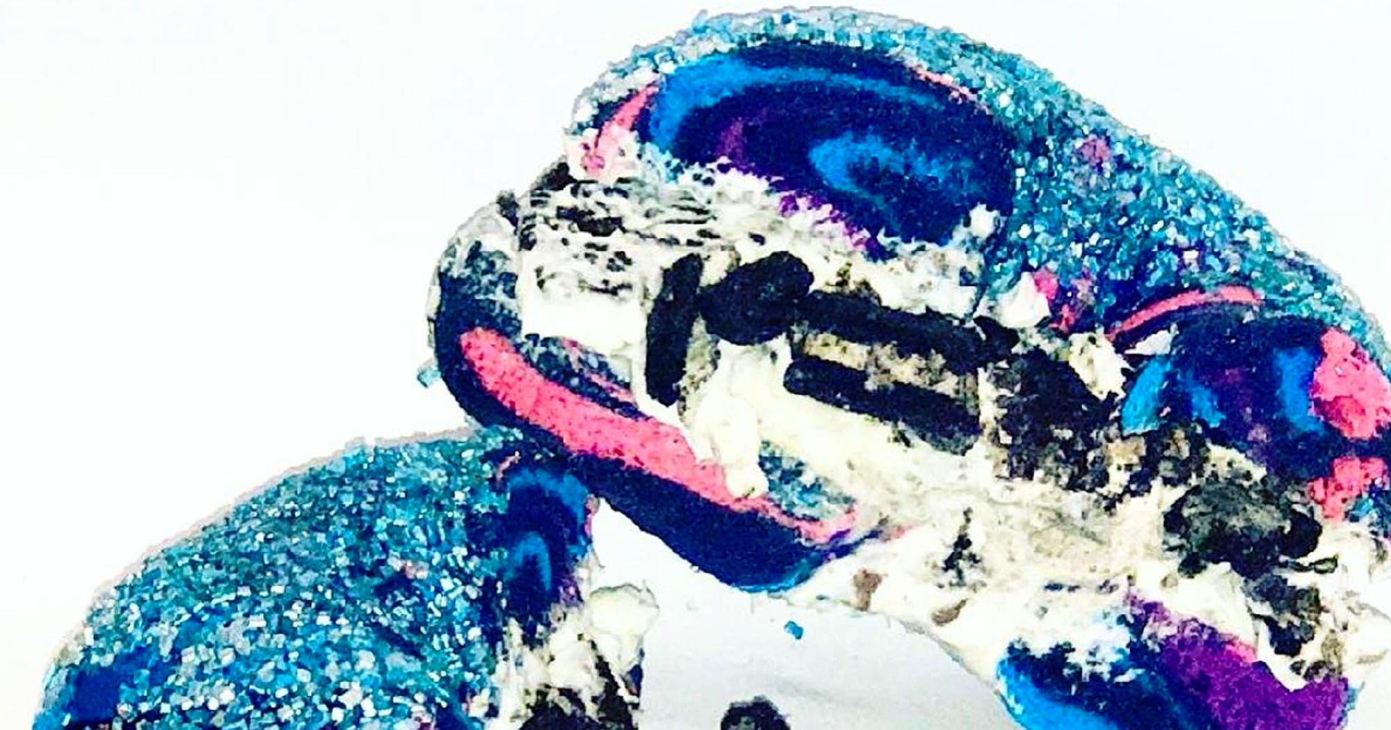 Galaxy Bagel Glitter The Bagel Store Brooklyn