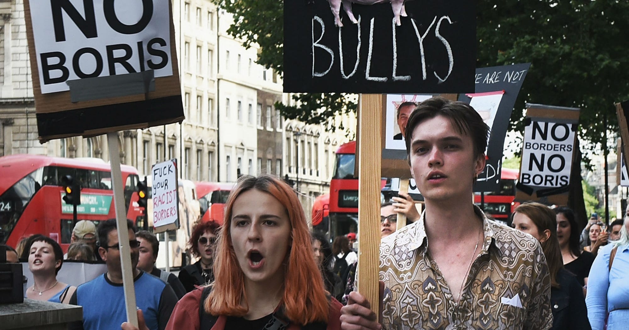 Protests Against Brexit In London And Scotland