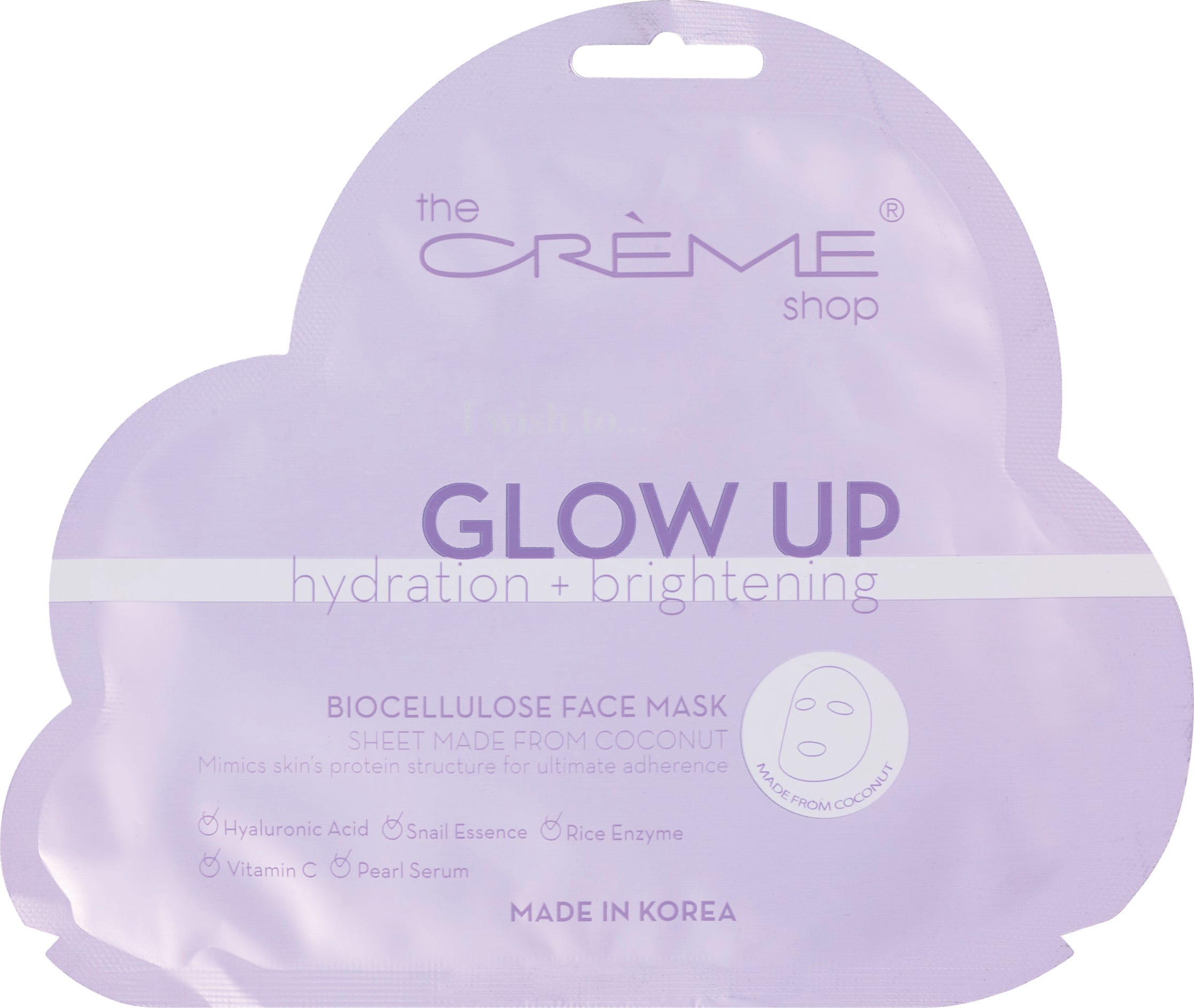 The Creme Shop + I Wish For Clarity Biocellulose Face Mask