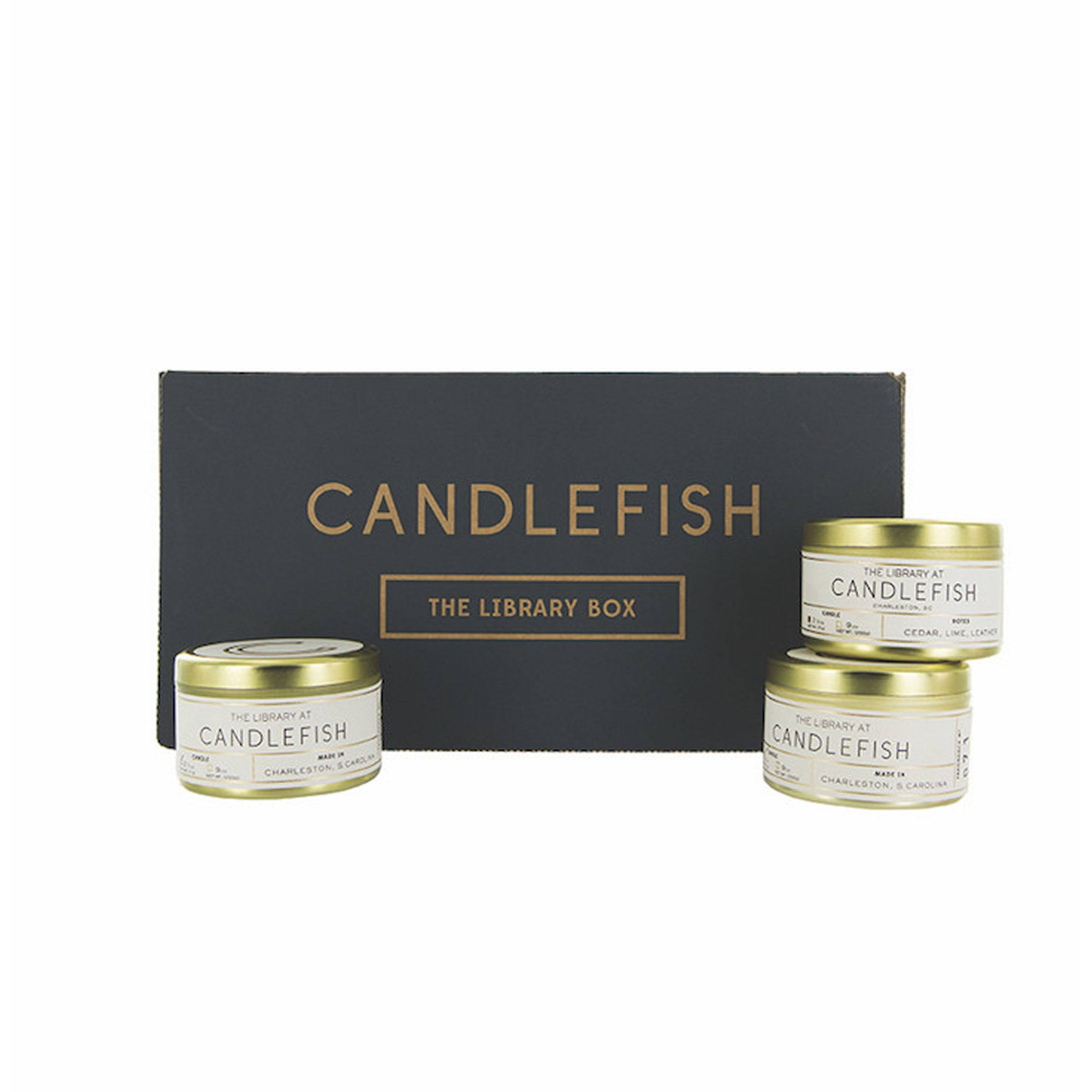 Candlefish + The Three Month Library Box