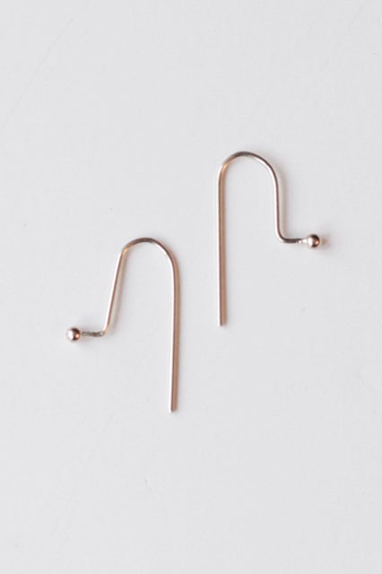 Another Feather + Slope Earrings