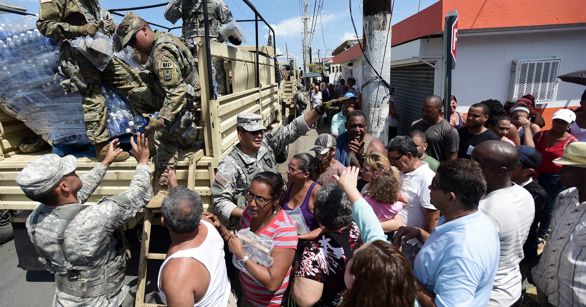 Puerto Rico Hurricane Maria Federal Aid Donald Trump