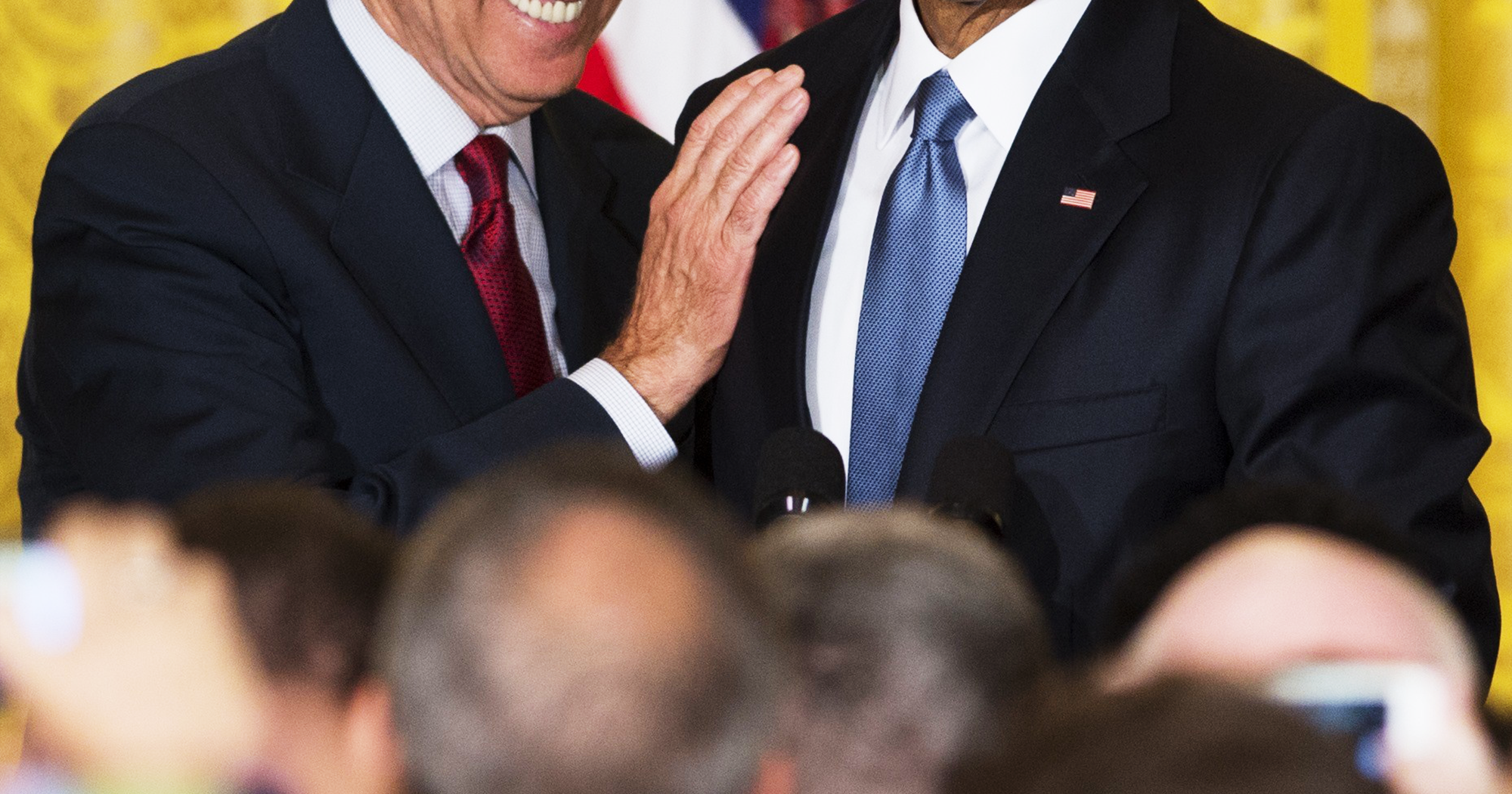 Barack Obama Joe Biden Friendship Post White House