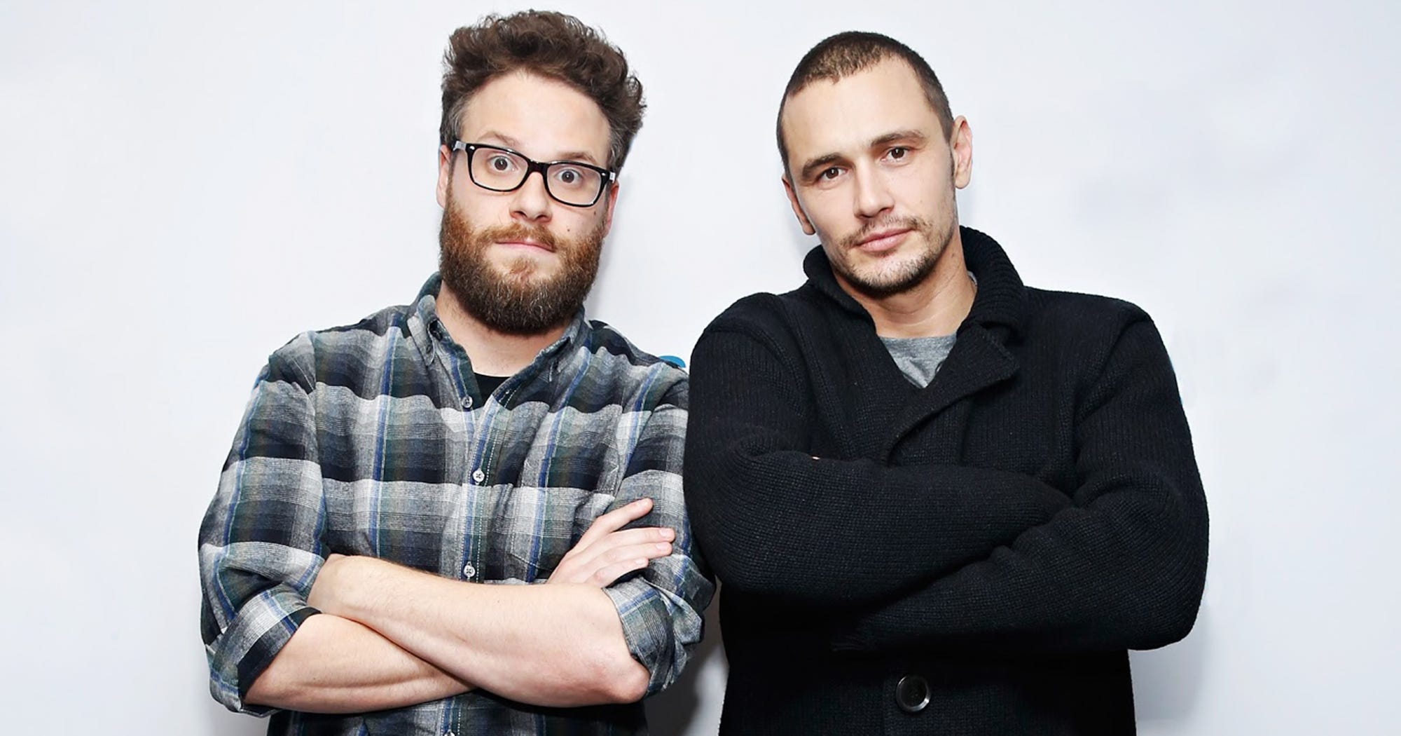 James Franco Seth Rogen Friends TV Throwback Photo
