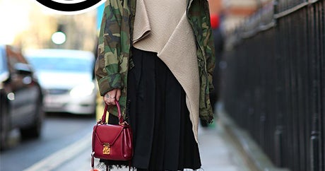 London Fashion Week Fall 2014 - Best Street Style