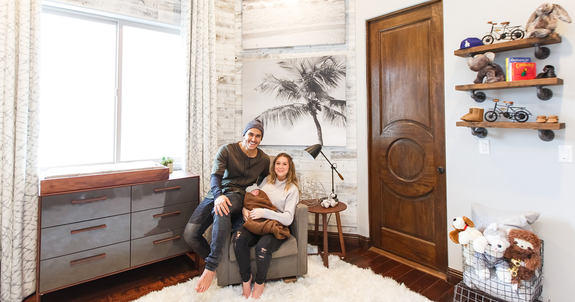 Alexa PenaVega Son Ocean Nursery Photos