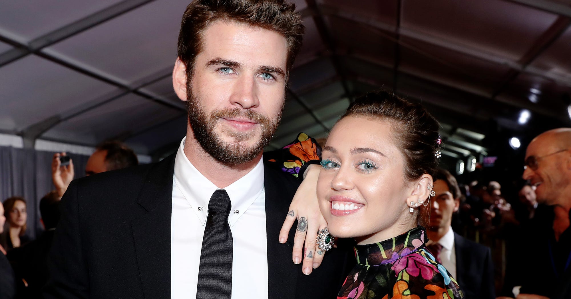 Miley Cyrus and Liam Hemsworth Dogs