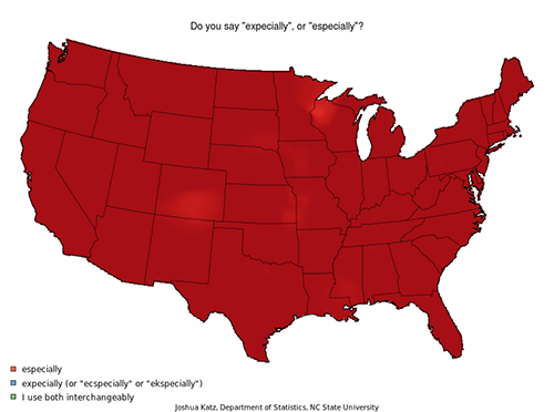 United States Language Pronunciation Maps