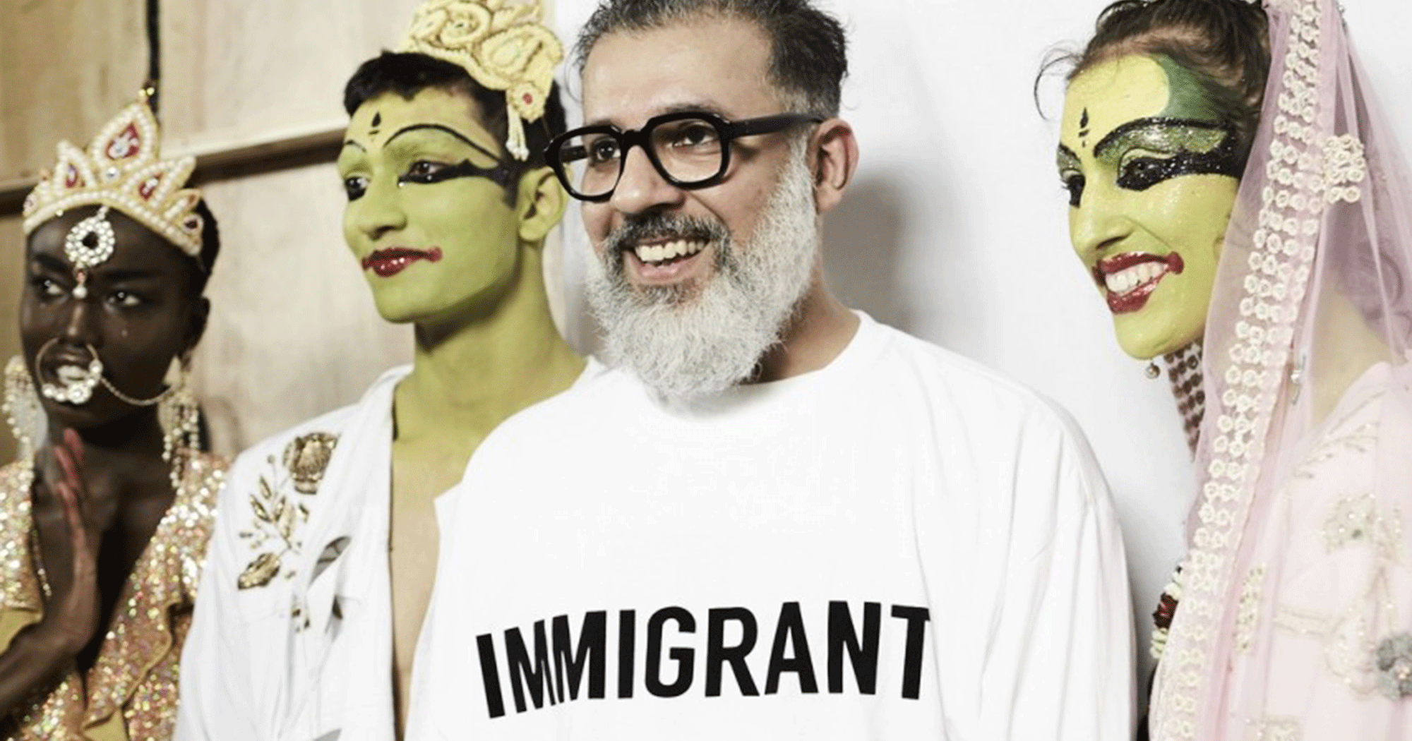 Ashish Immigrant T-Shirt London Fashion Week Spring 17