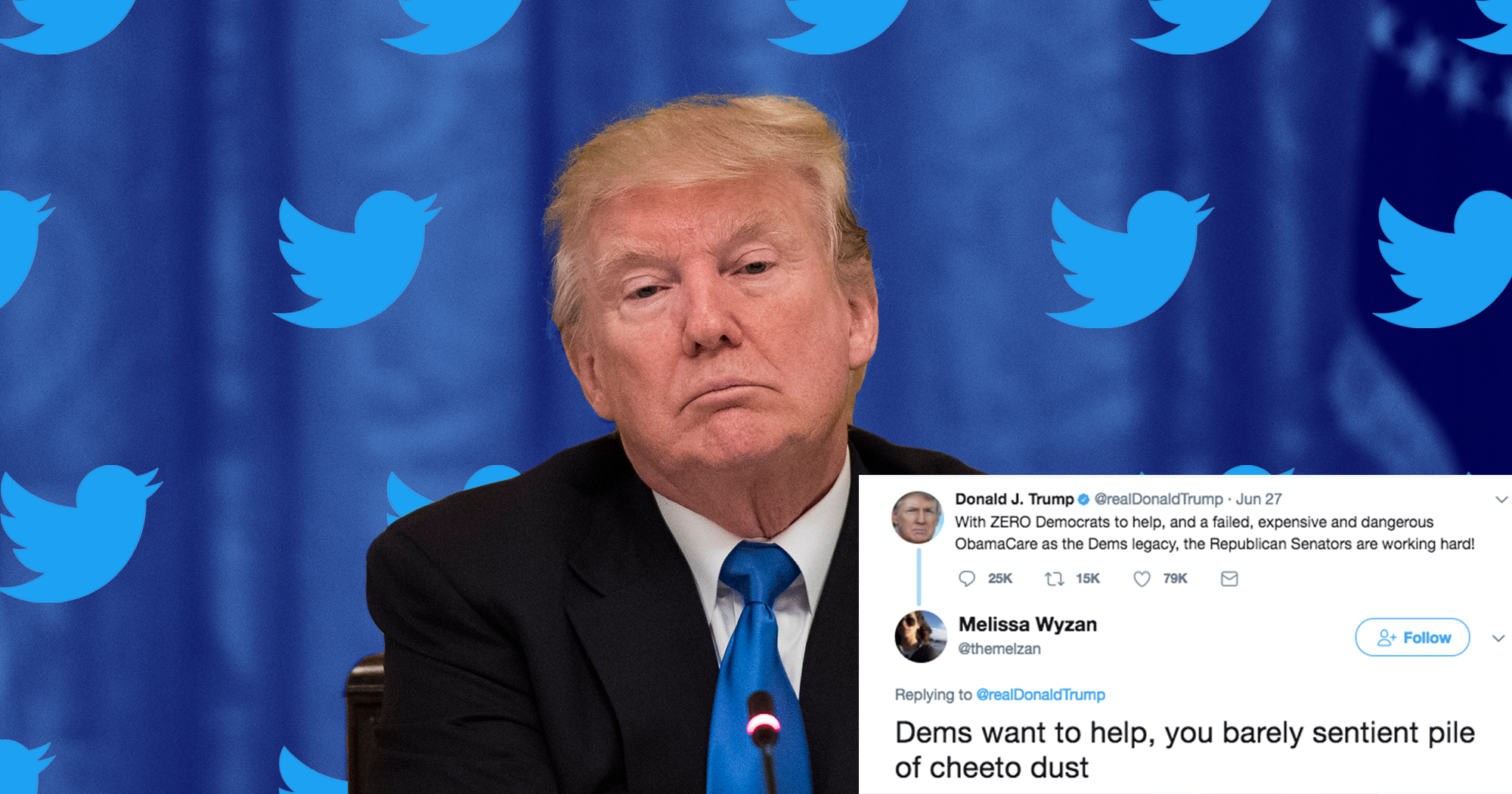 Trolling President Trump Twitter, Getting Blocked POTUS