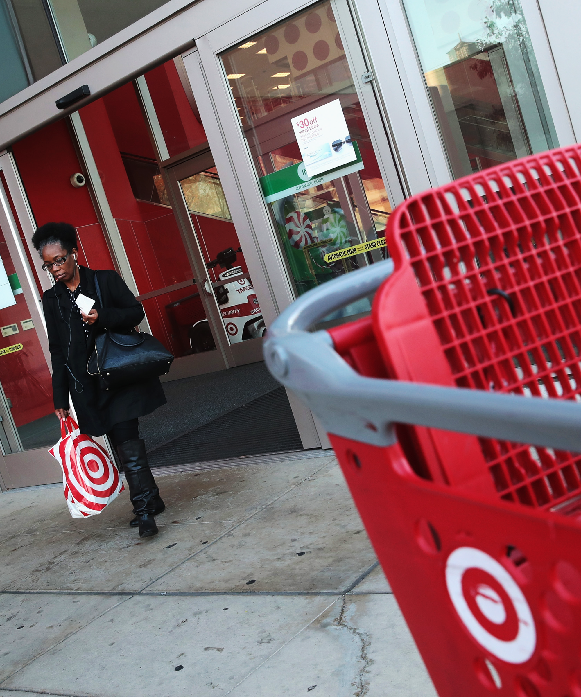 People Shopping At Target