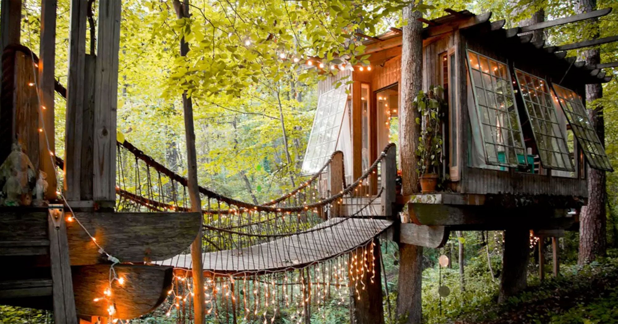 Airbnb Secluded Intown Treehouse Most Popular Listing