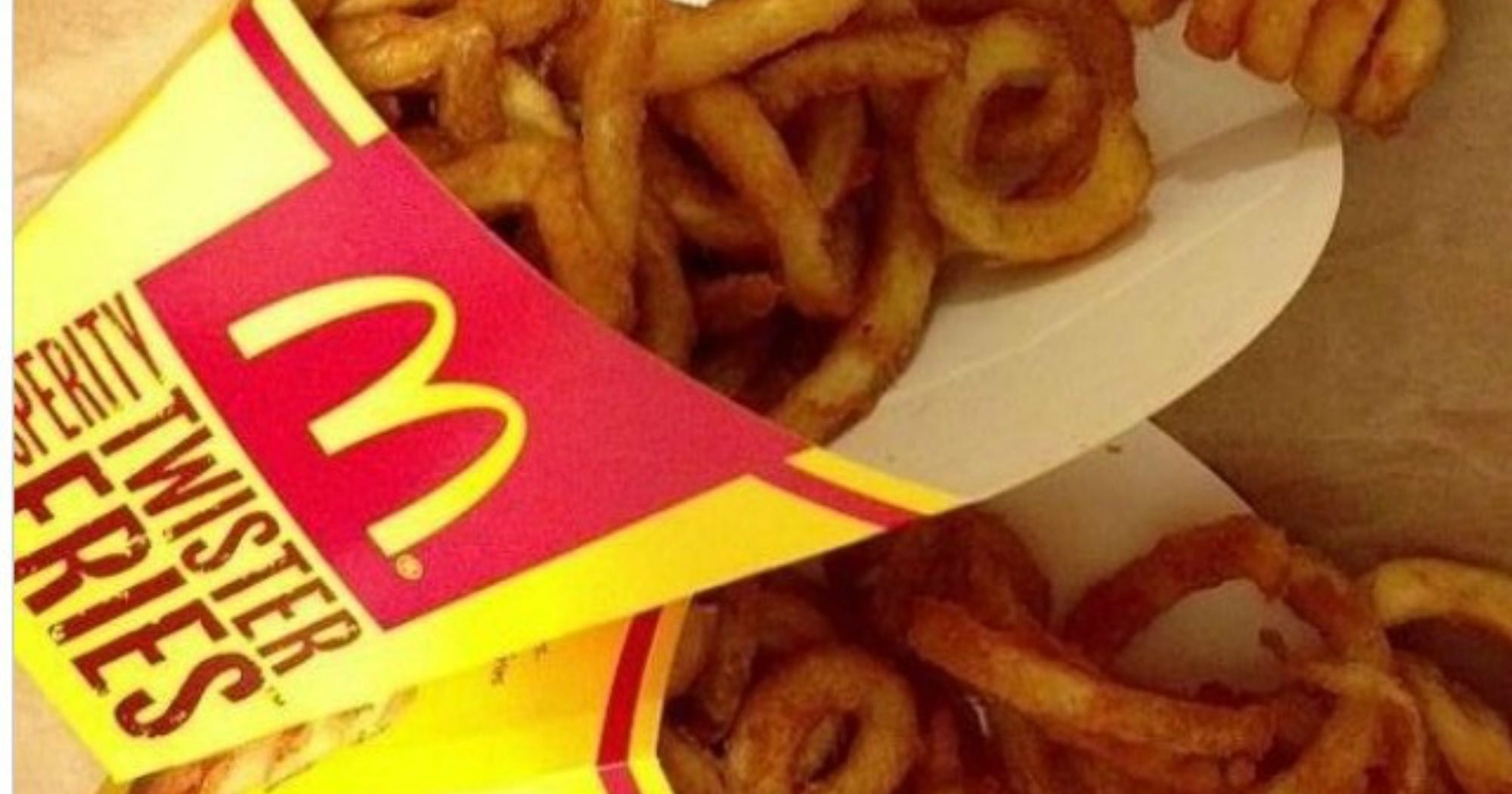 McDonalds Curly Fries - New French Fries Locations