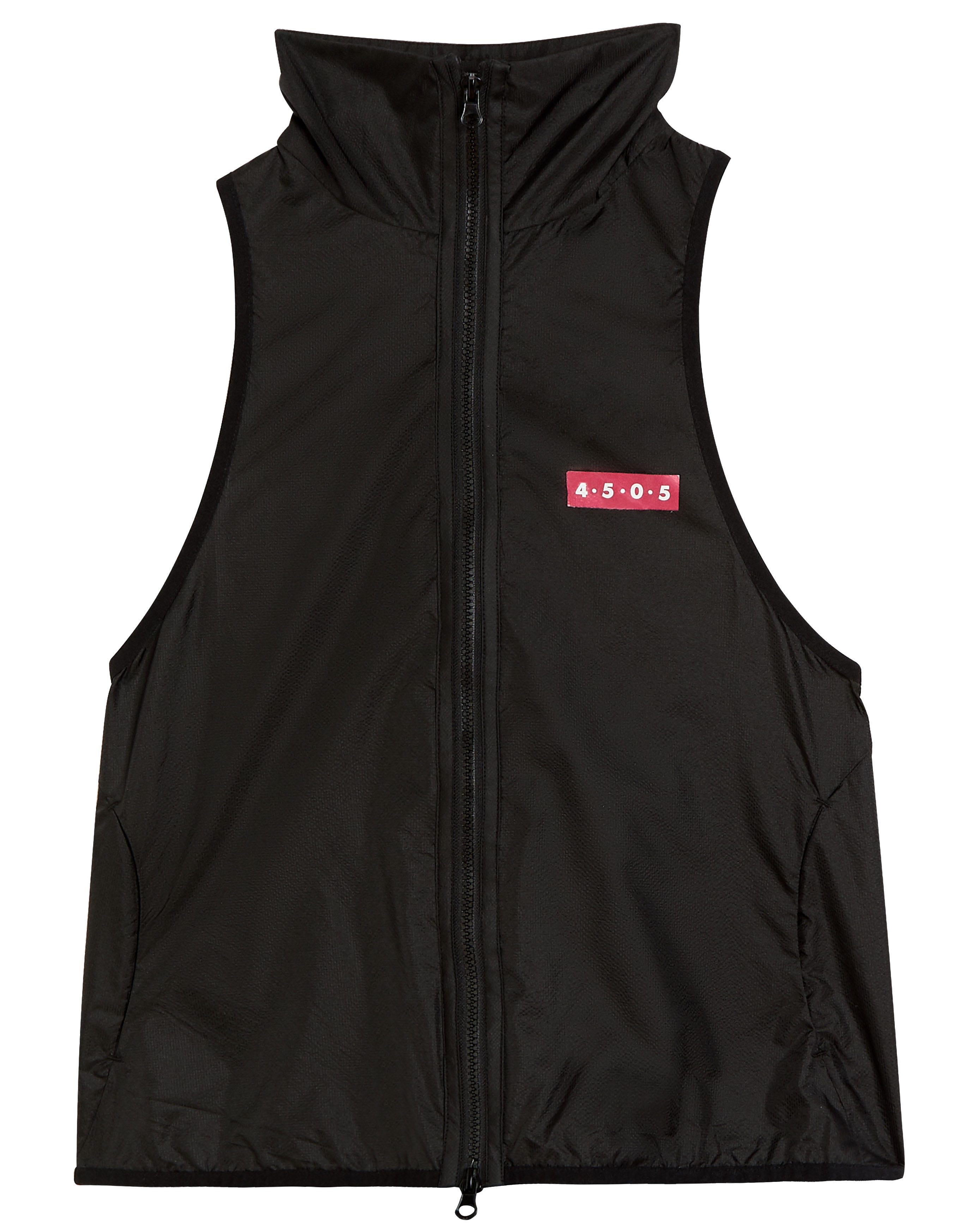 ASOS 4505 + Sleeveless Run Jacket With Back Zip Functional Detail