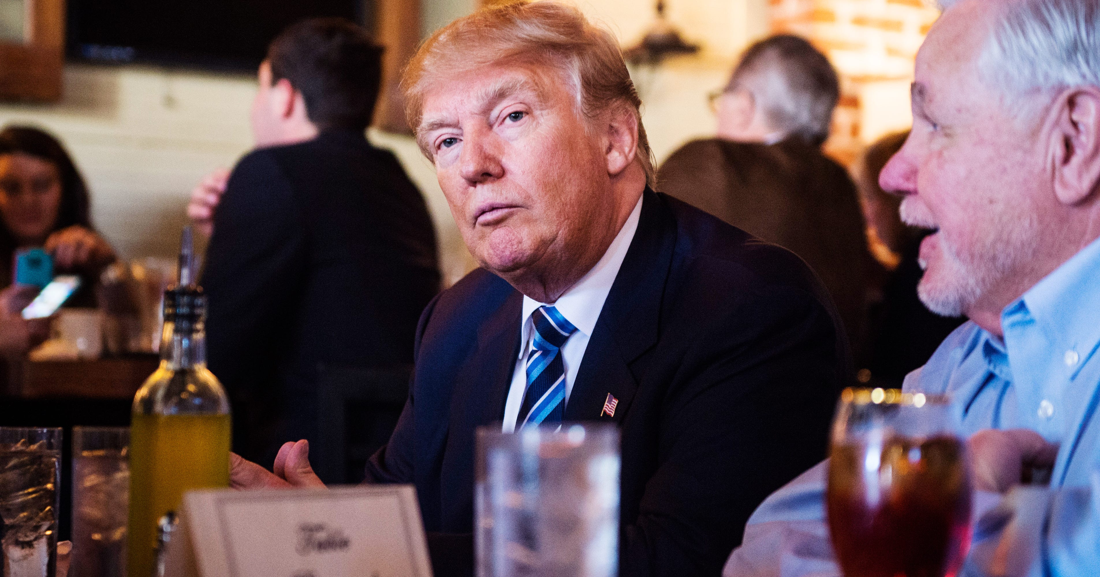 Trump Inaugural Luncheon Menu