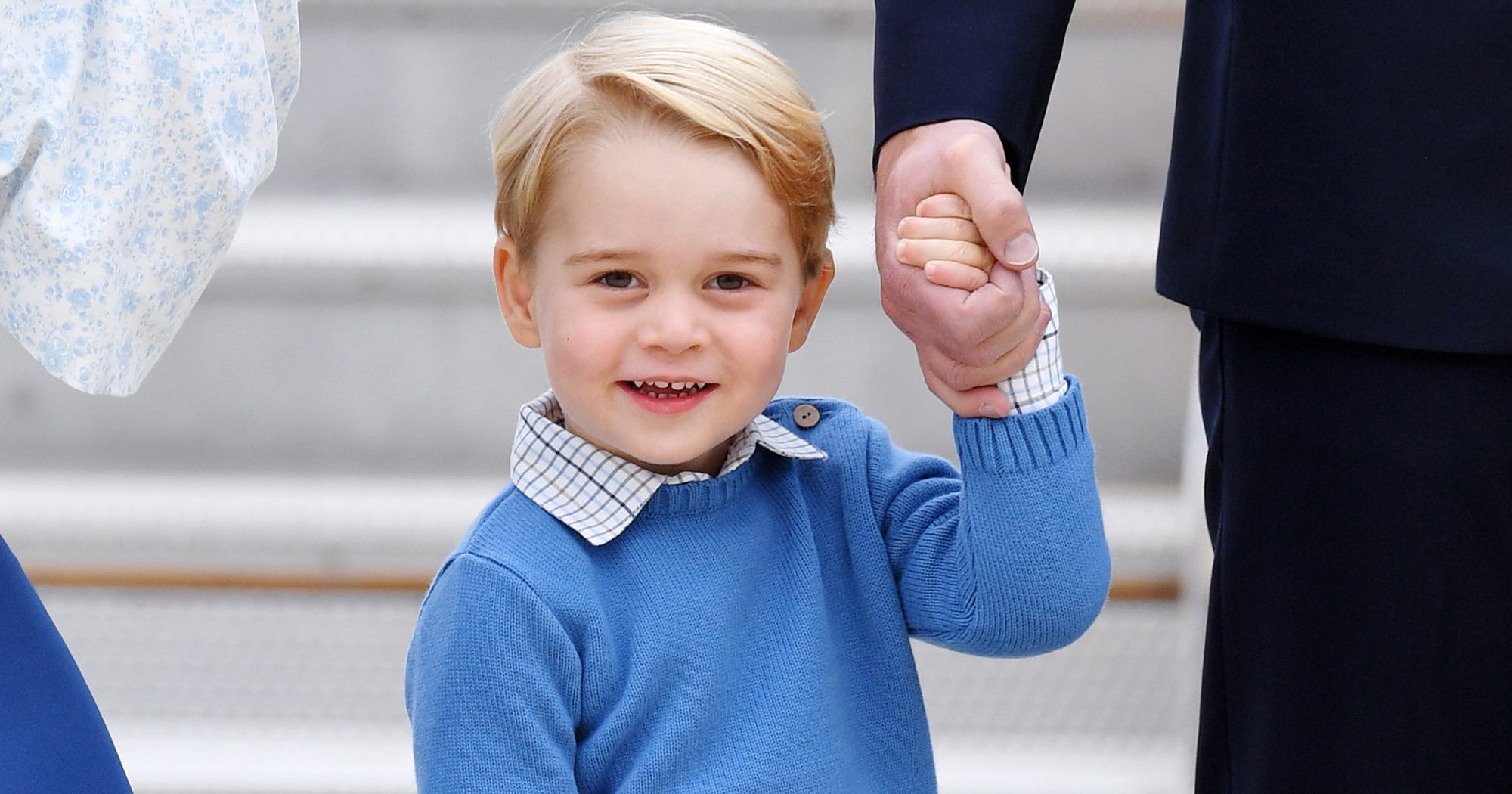 Justin Trudeau Prince George High Five Royal Visit