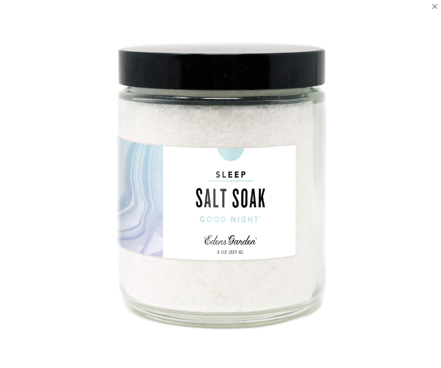 Eden’s Garden + Good Night Salt Soak – Sleep
