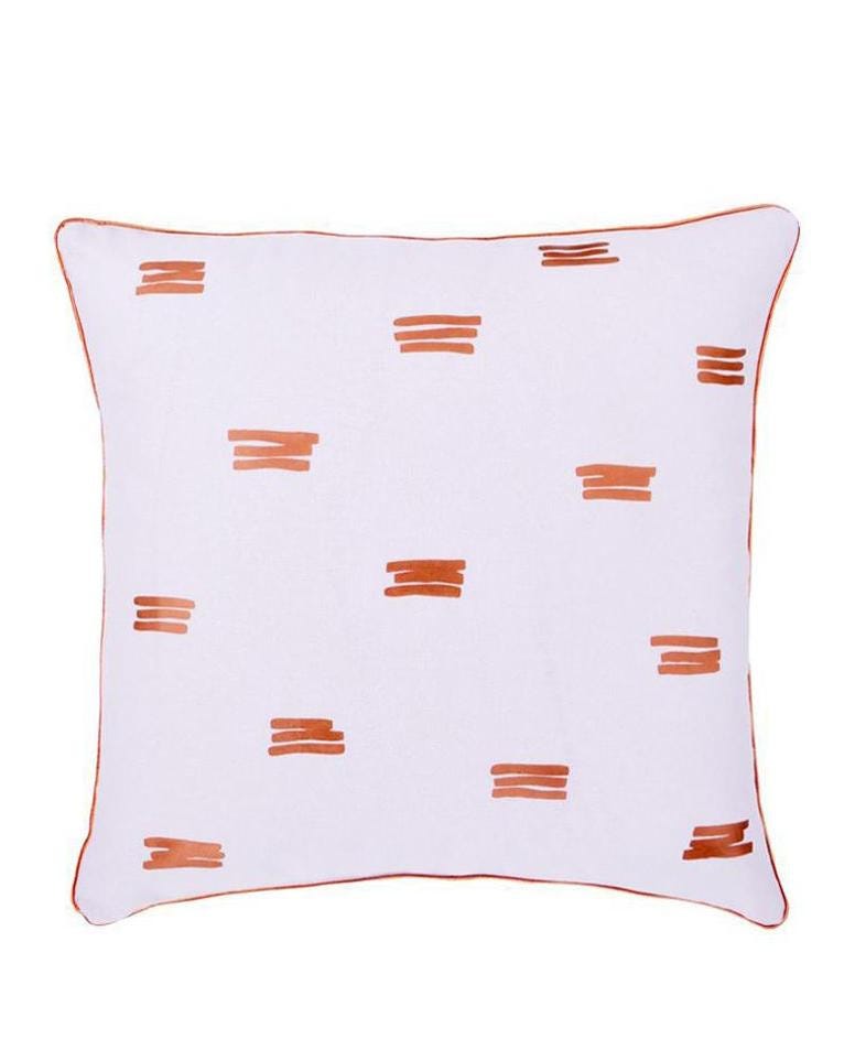 LEIF + Stacked Lines Pillow