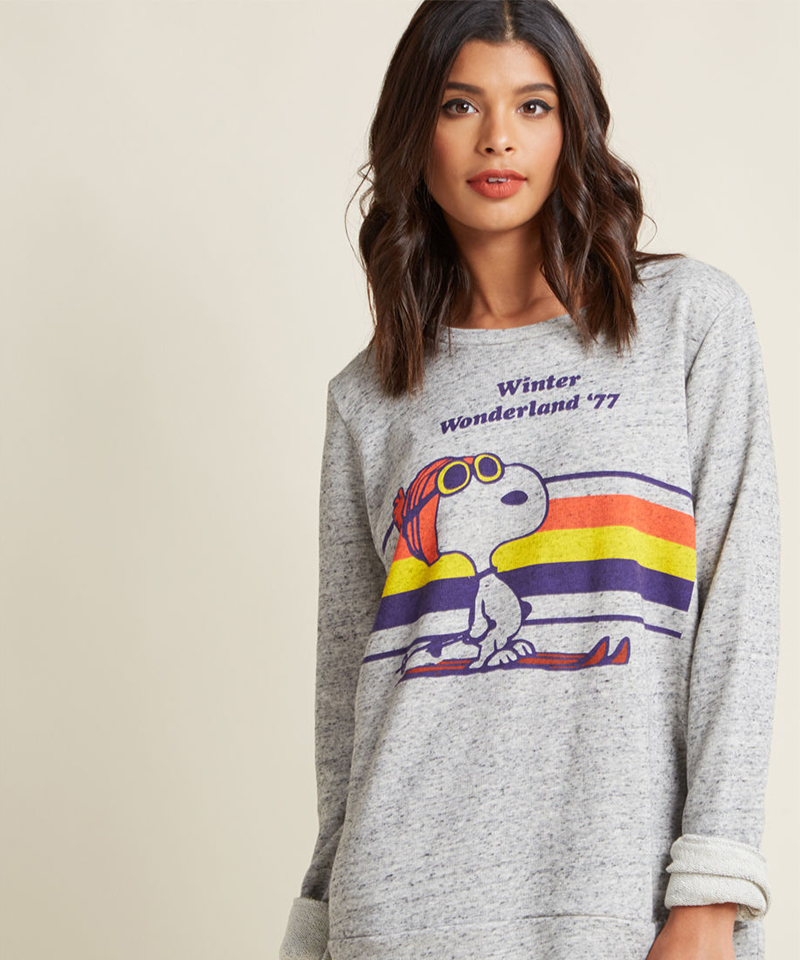 ModCloth + Cool Character Sweatshirt