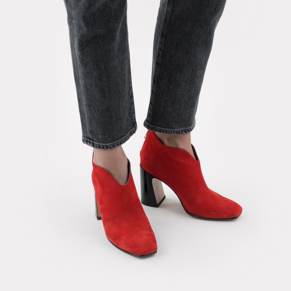 Labucq + Mel Red Suede