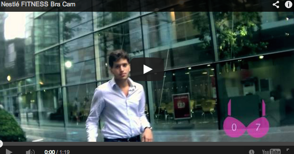 Hidden Bra Camera Nestle Fitness Breast Exam Awareness