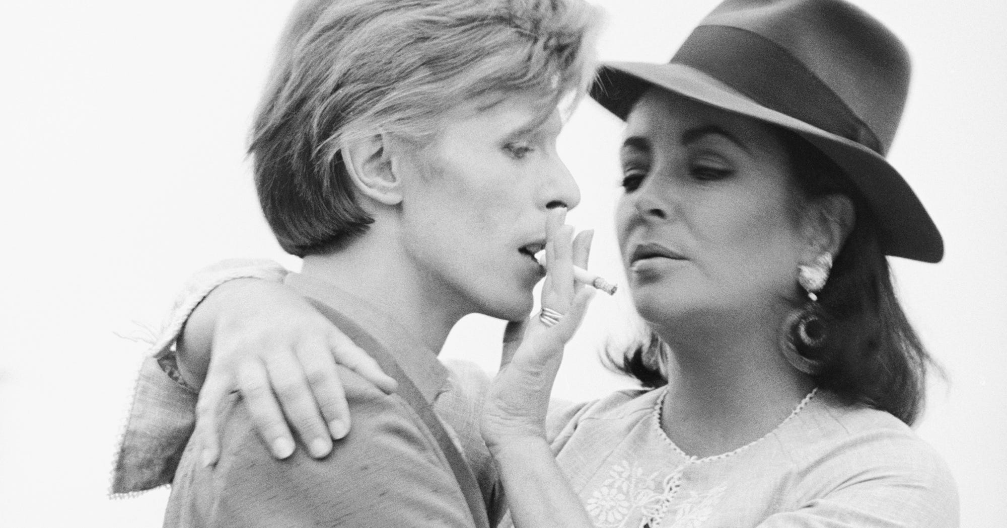 When David Bowie Met Elizabeth Taylor
