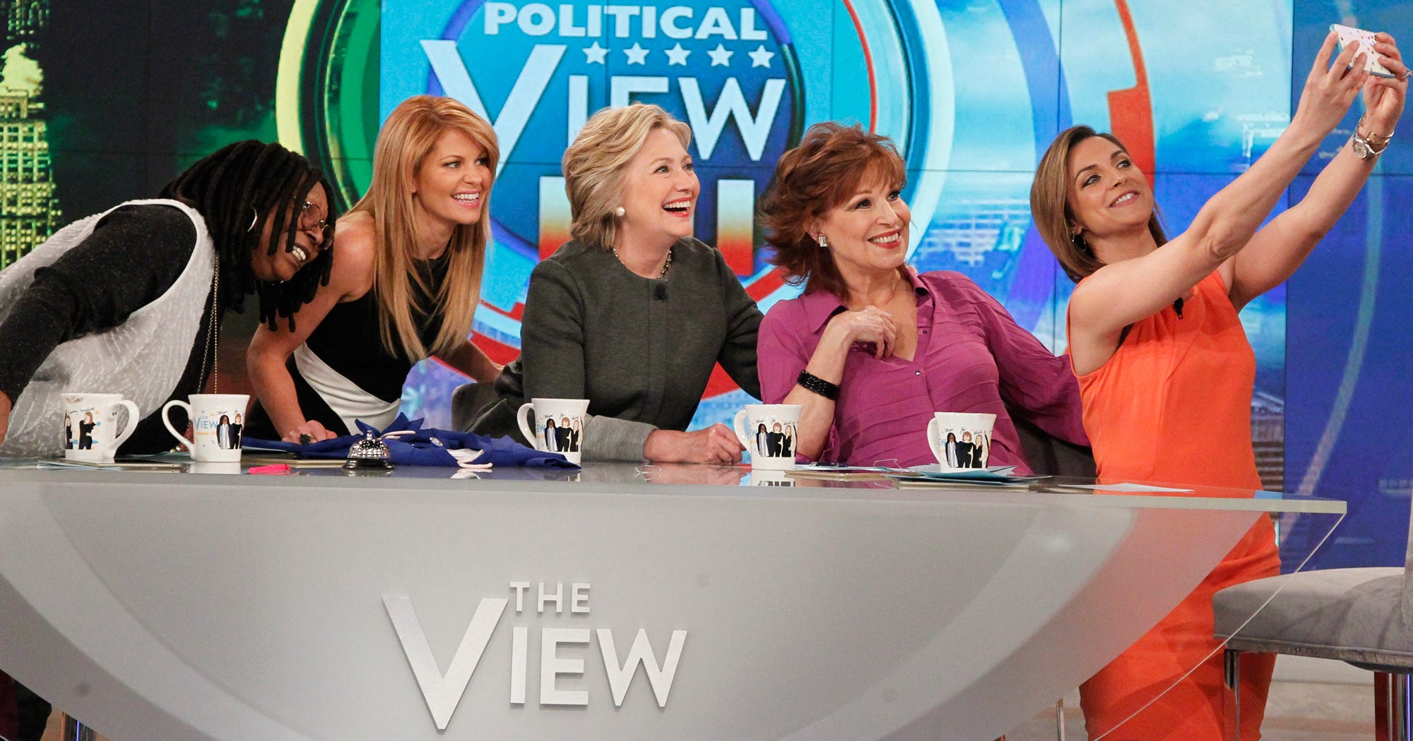 Hillary Clinton Appearance The View - Bill Clinton Role
