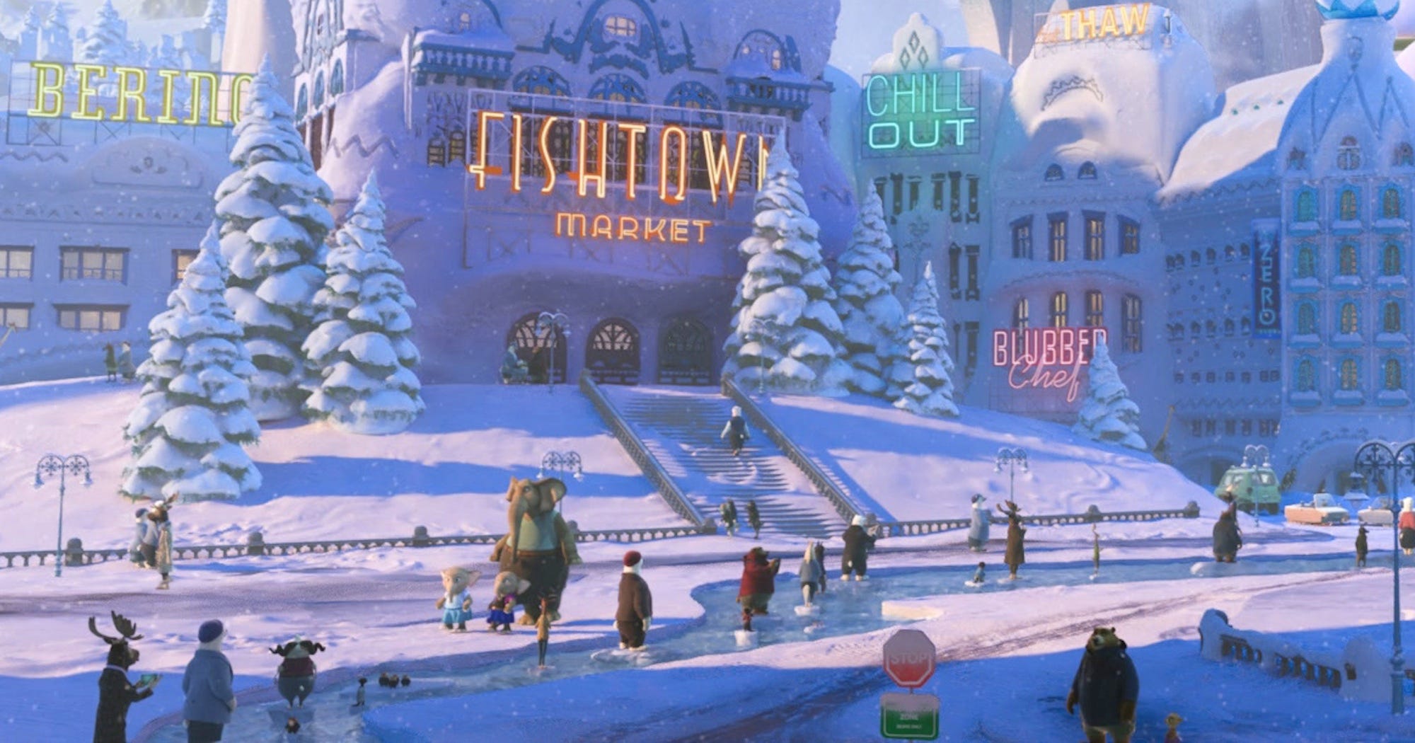 Frozen Easter Egg Zootopia