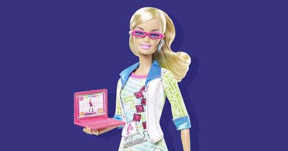 Computer Engineer Barbie Author Mattel Apologize