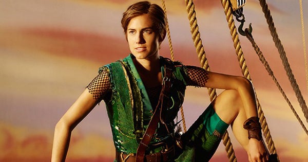 Allison Williams Peter Pan Costume Short Hair Wig Photo
