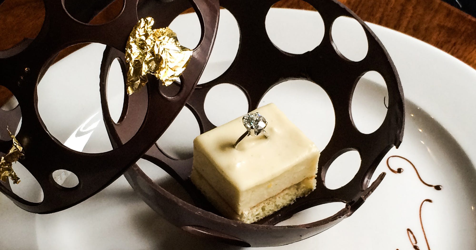 Ultimate Proposal $75,000 Valentines Day Dessert