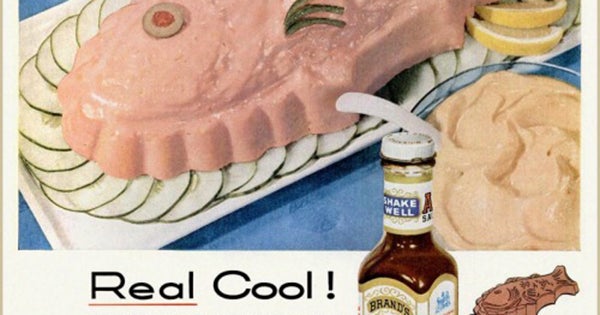 Gross Vintage Recipes - 50s Cooking Gelatin Pics