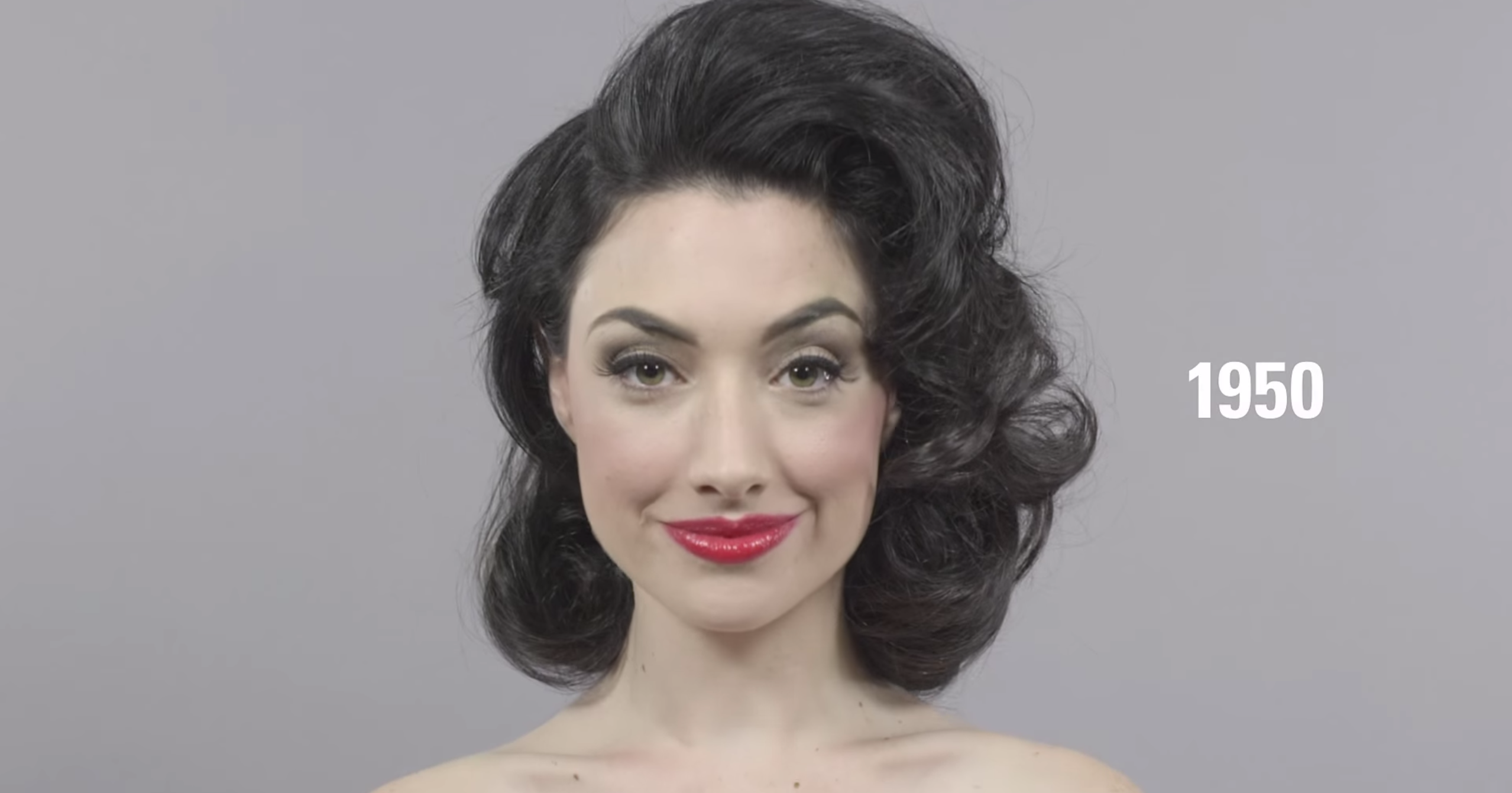 How Beauty Has Changed - Makeup Trends Video