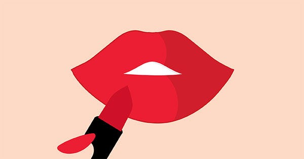Longwear Red Lipstick GIFs